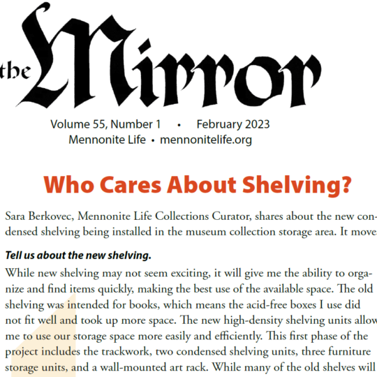 Publications – Mennonite Life