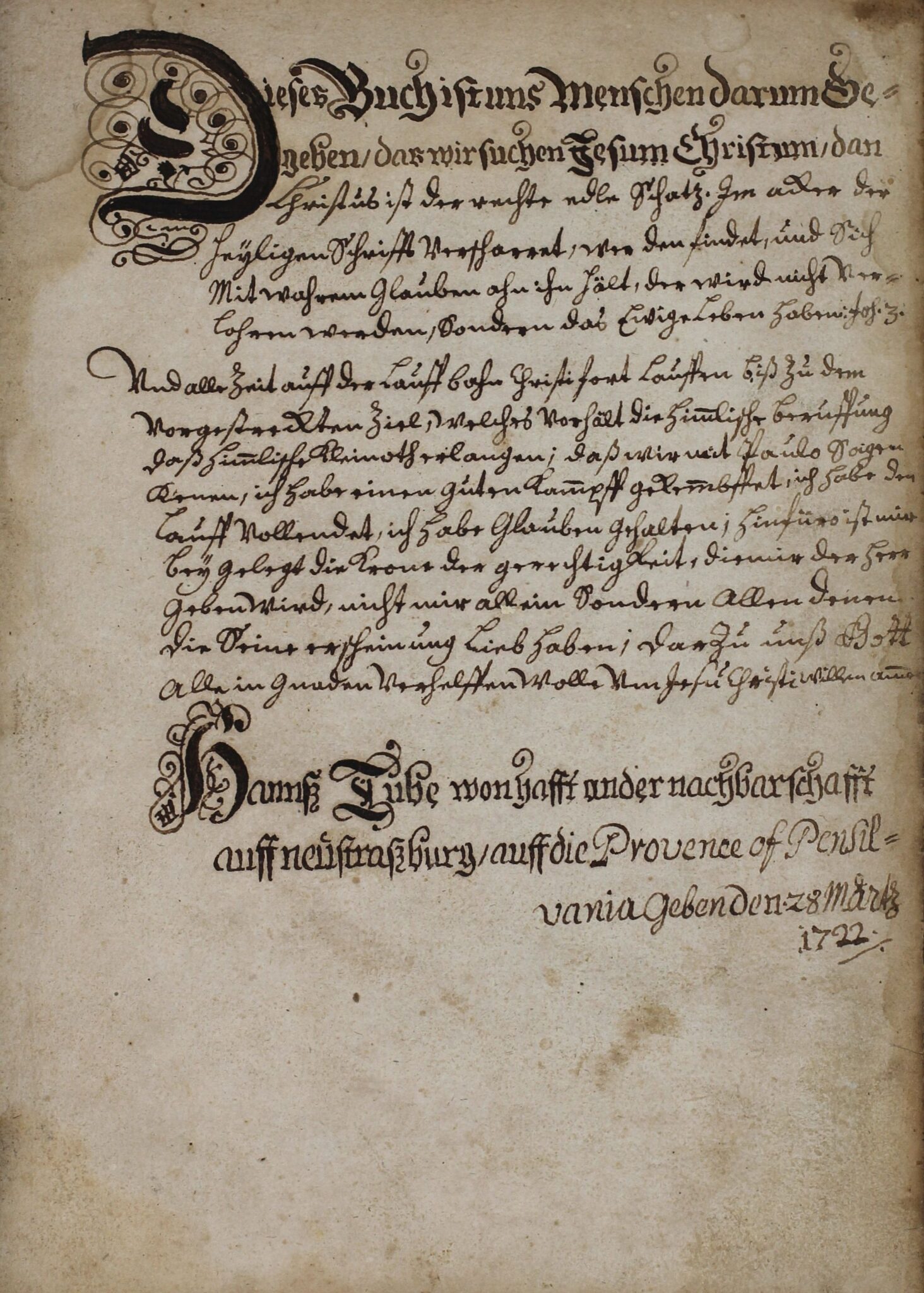 EVENT: Intro to German Script Workshop – Mennonite Life